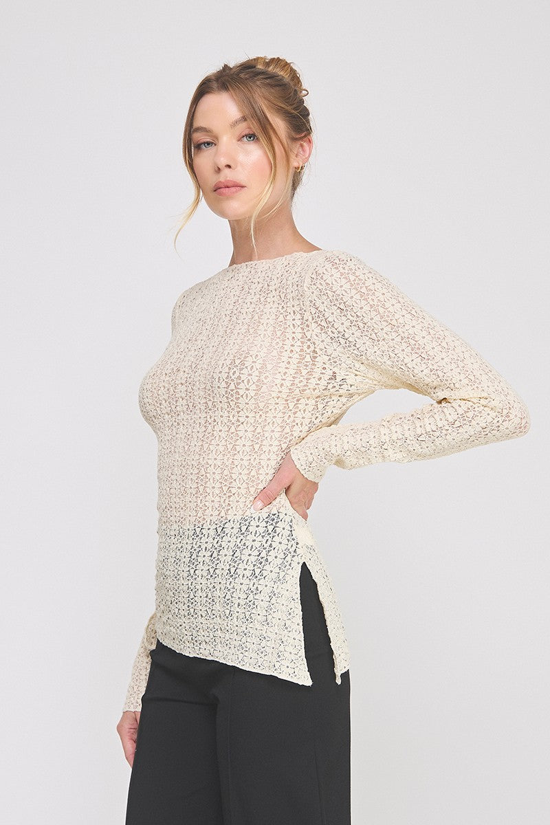Lacy Top – Ella Boutique